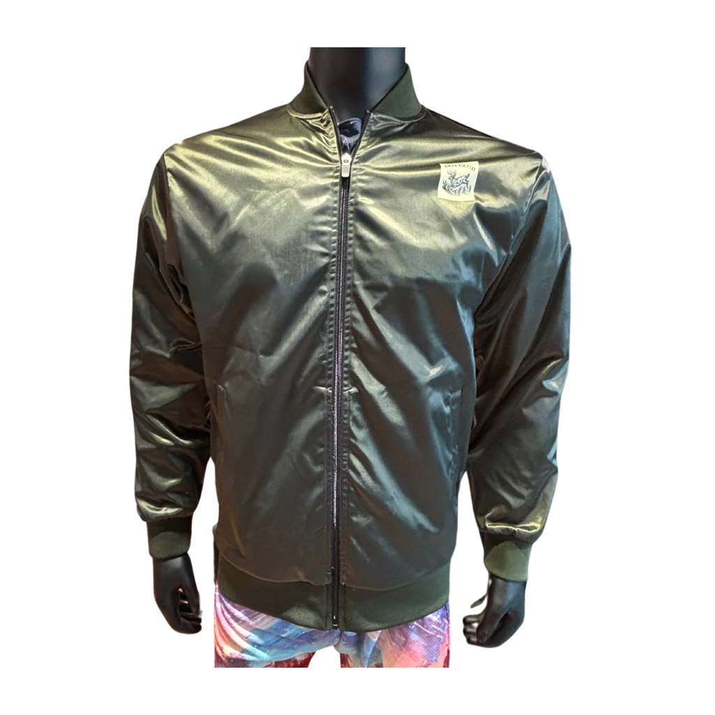 Satin Bomber Jacket with Inside Print – Spartan Apparel & Merch