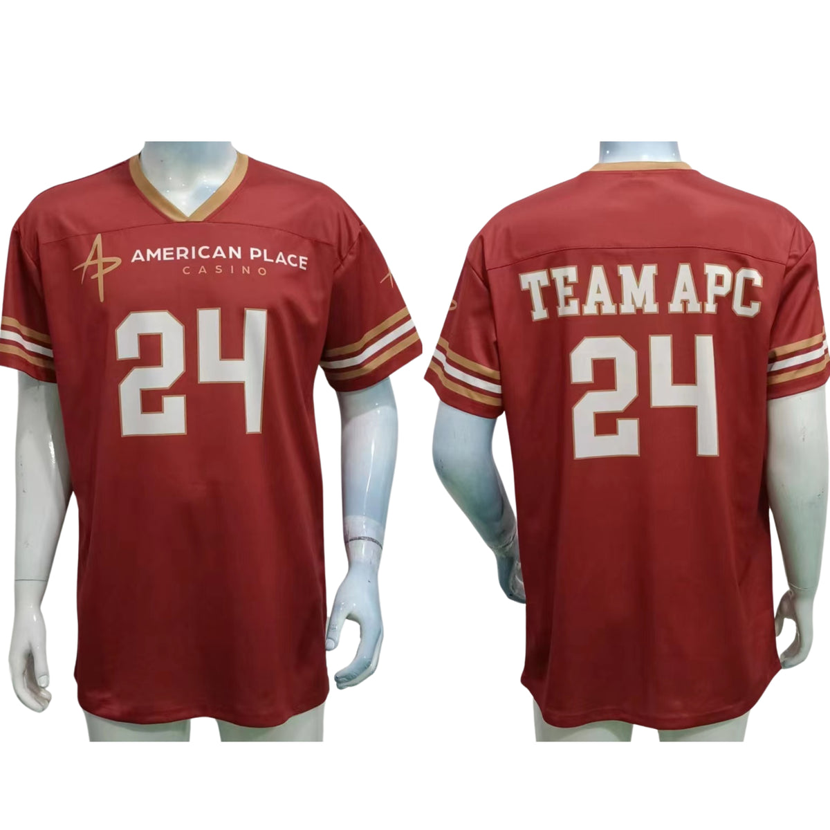 Custom Football Fan Jersey – Spartan Apparel & Merch