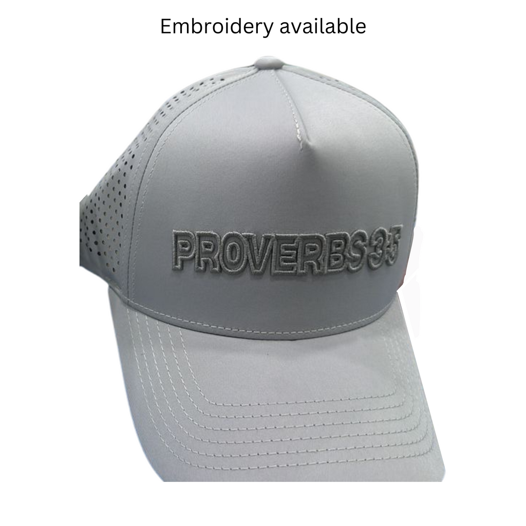Custom Perforated Performance Cap – Spartan Apparel & Merch