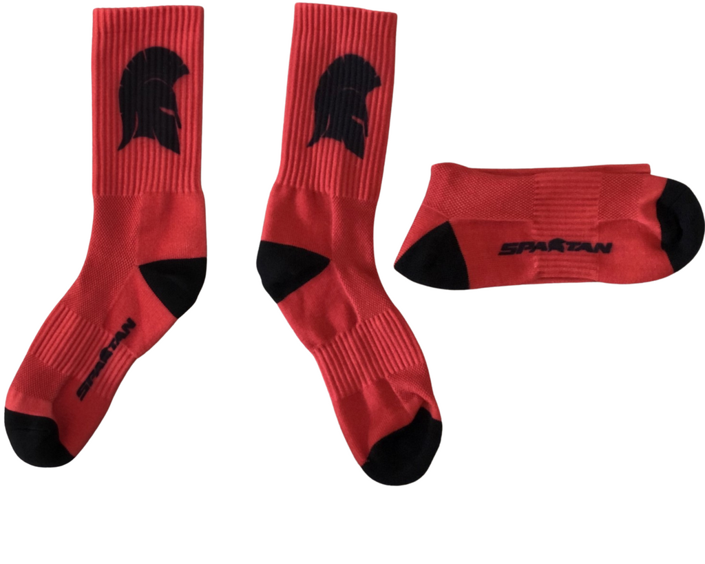Sublimated Athletic Crew Socks – Spartan Apparel & Merch