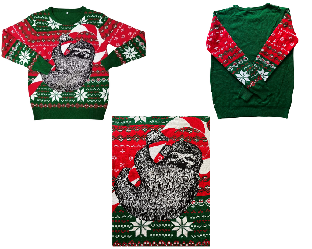 Custom Acrylic Knit Ugly Holiday Sweater – Spartan Apparel & Merch